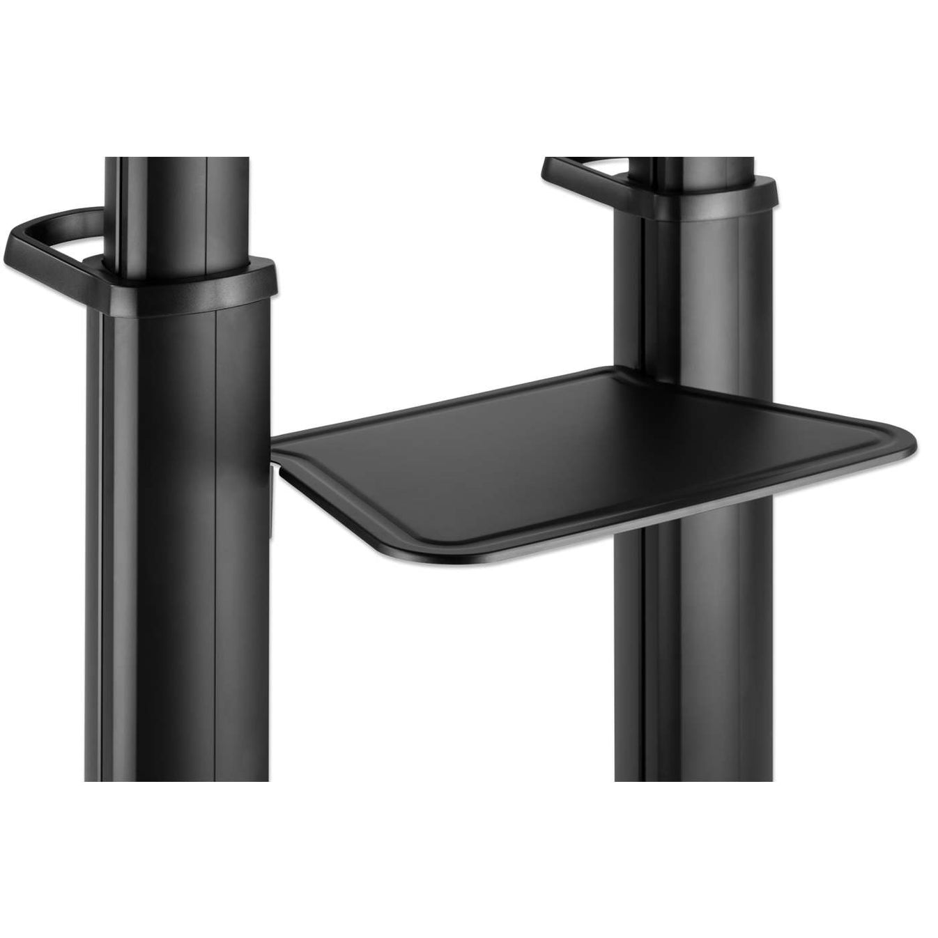Aluminum Heavy-Duty Large-Screen Height-Adjustable Multimedia TV Cart ...