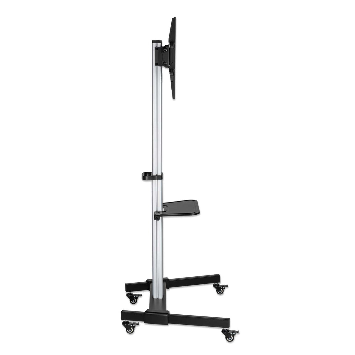 Aluminum Height-Adjustable Multimedia TV Cart, for 37" to 86 ...
