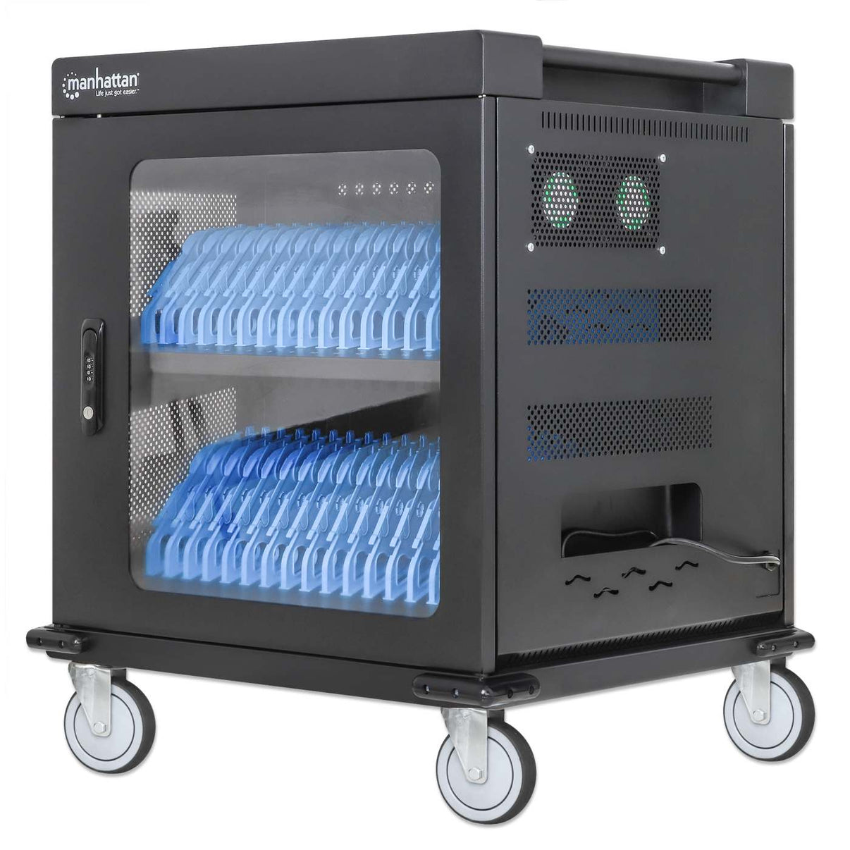 Manhattan EU 32-Port AC Charging Cart (180948) – Manhattan Products