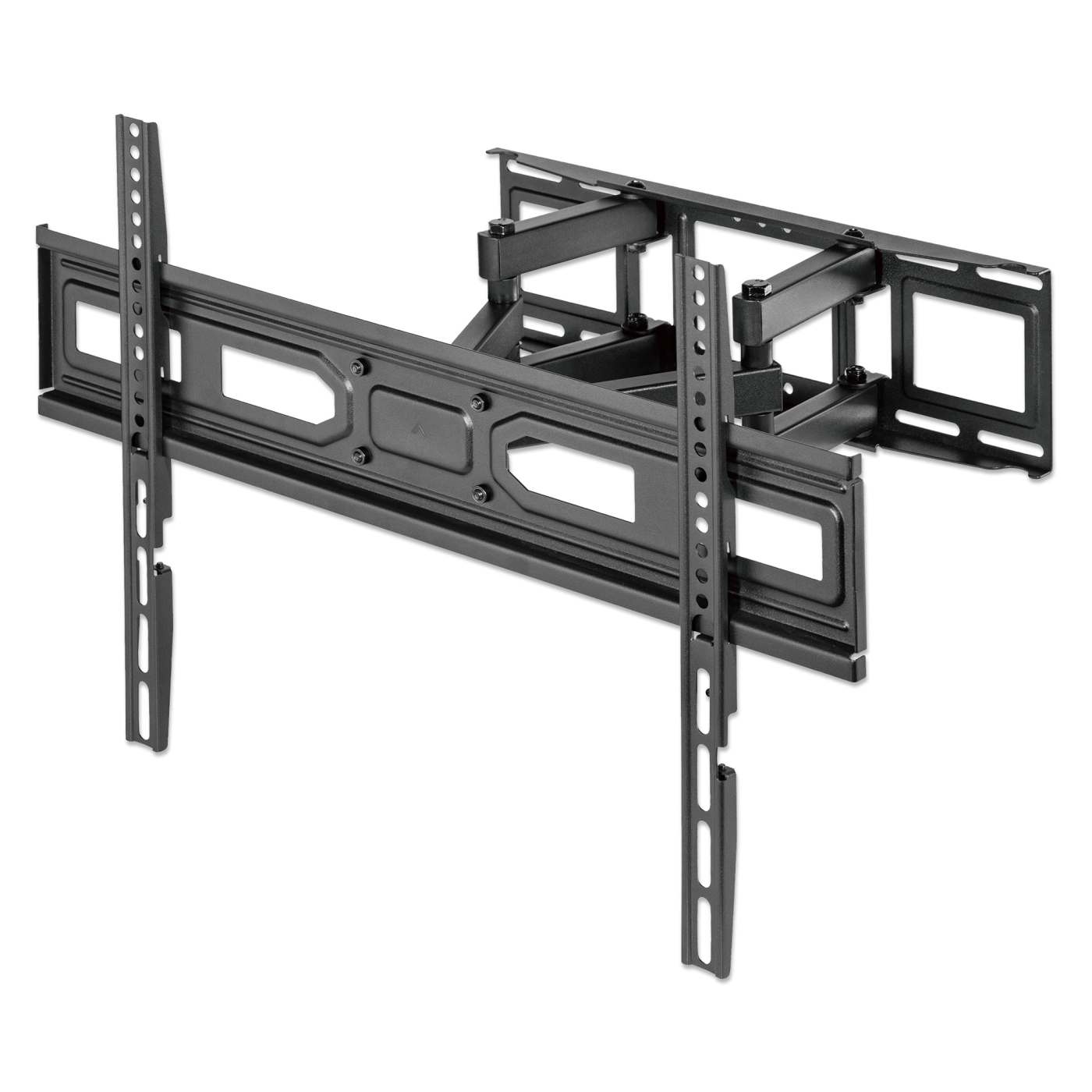 Full-Motion TV Wall Mount w/ Post-Leveling Adjustment, for 37" to 80 ...