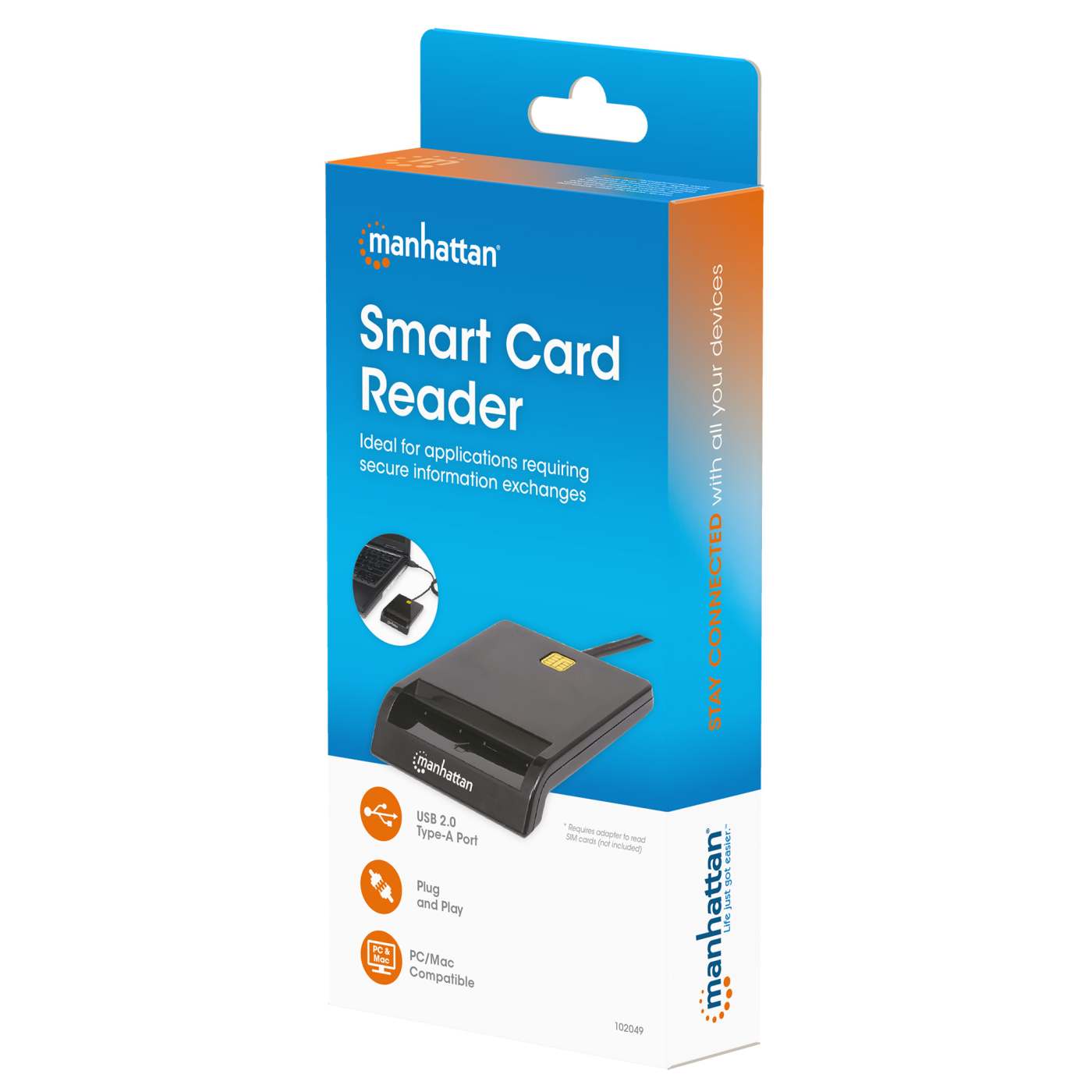 Manhattan Smart Card Reader (102049) – Manhattan Products