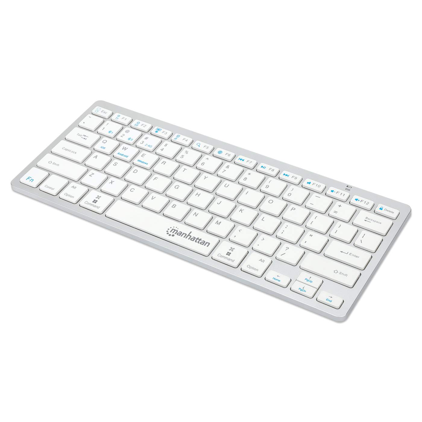 Manhattan Ultra Slim Dual-Mode Wireless Keyboard (180566) – Manhattan ...