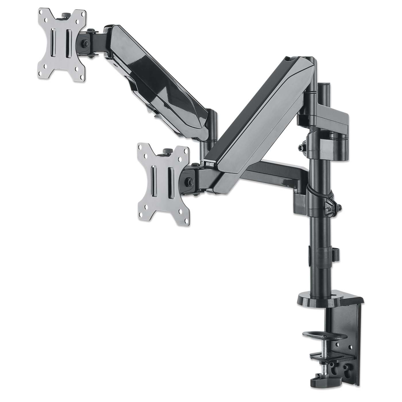 Universal Gas Spring Monitor Mount w/ Height-Adjustable Arms, for 17 ...