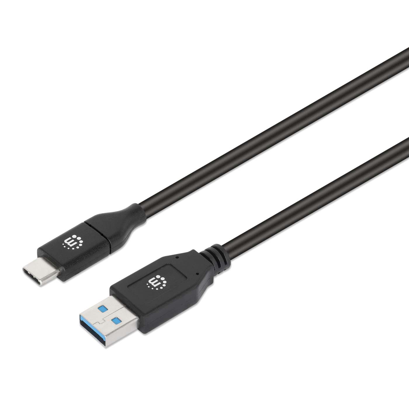 Manhattan USB 3.2 Gen 2 Type-A to Type-C Cable, 1 m (394888 ...
