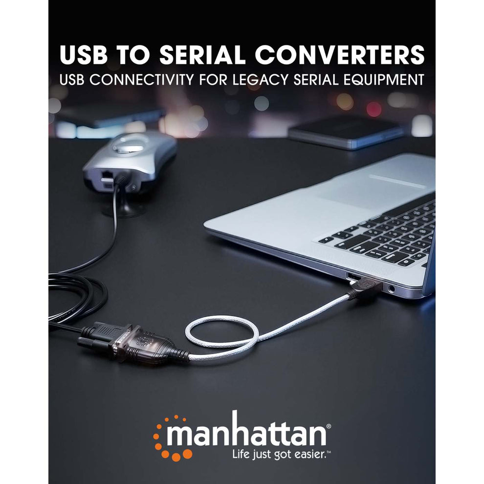 Manhattan USB to Serial Converter (205153) – Manhattan Products