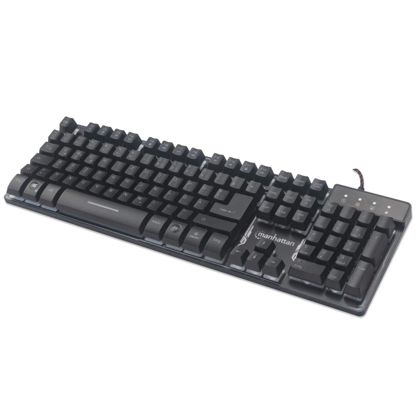 Manhattan Gaming Keyboard - Metal Base Edition (178457) – Manhattan ...