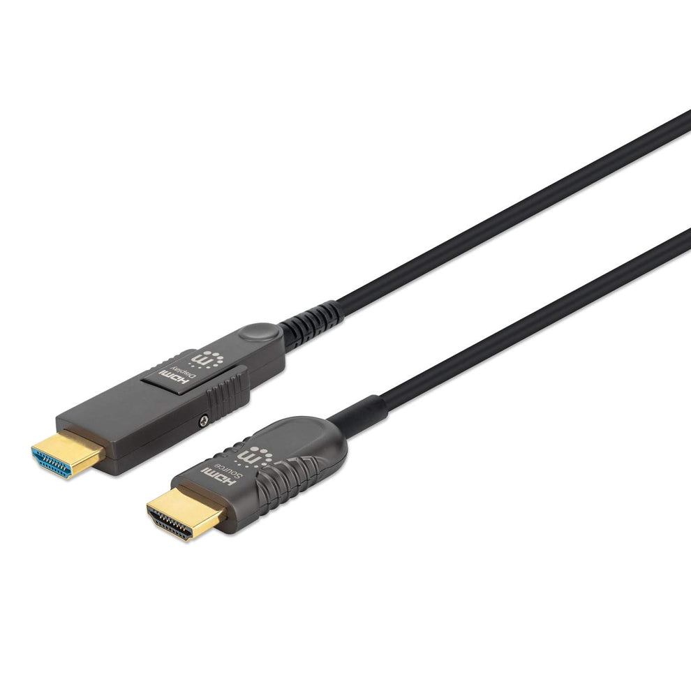 High-Speed HDMI Active Optical Cable w/ Detachable Connector, 20 m (65 ...