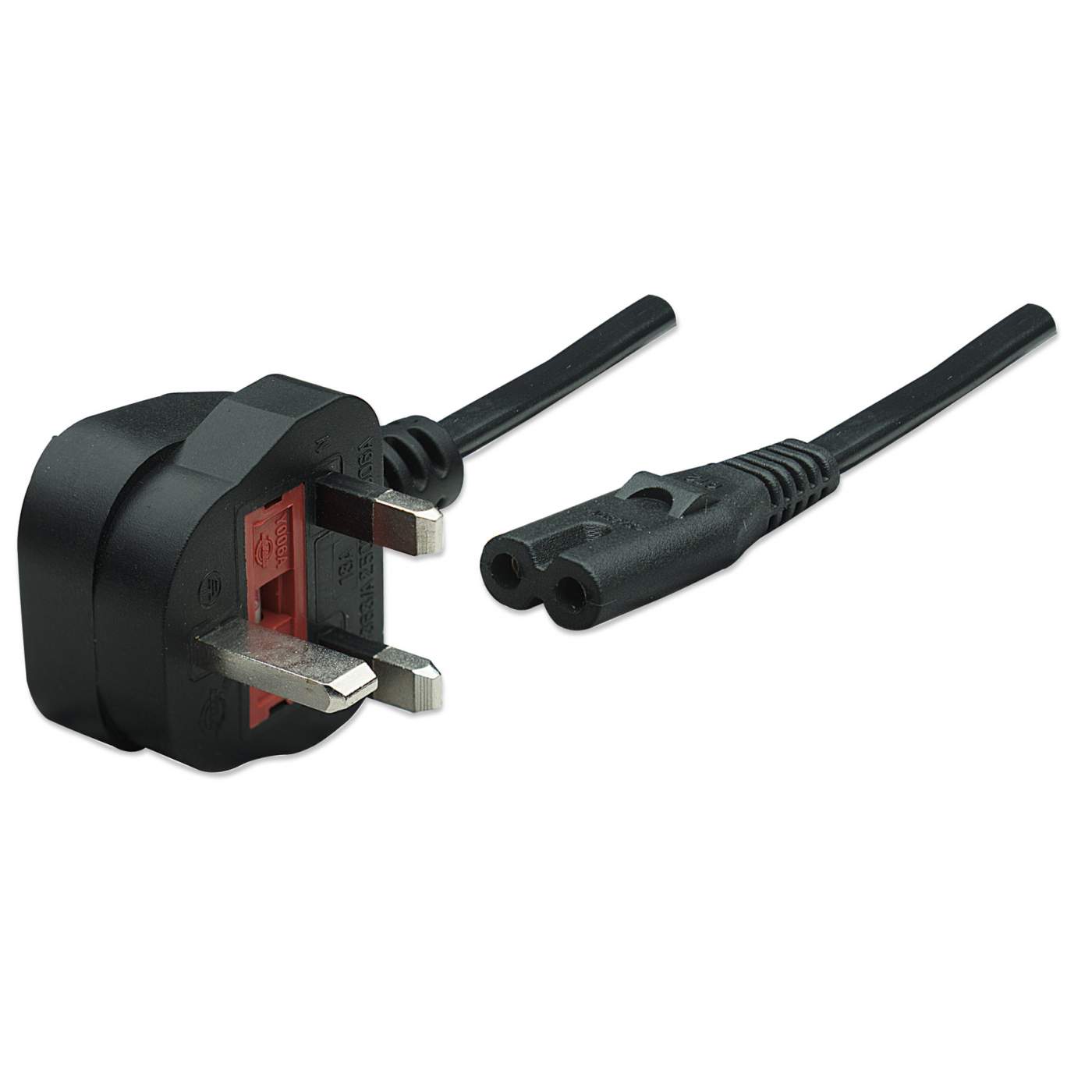 Manhattan UK Power Cable BS1363 to C7 (322843) – Manhattan Products